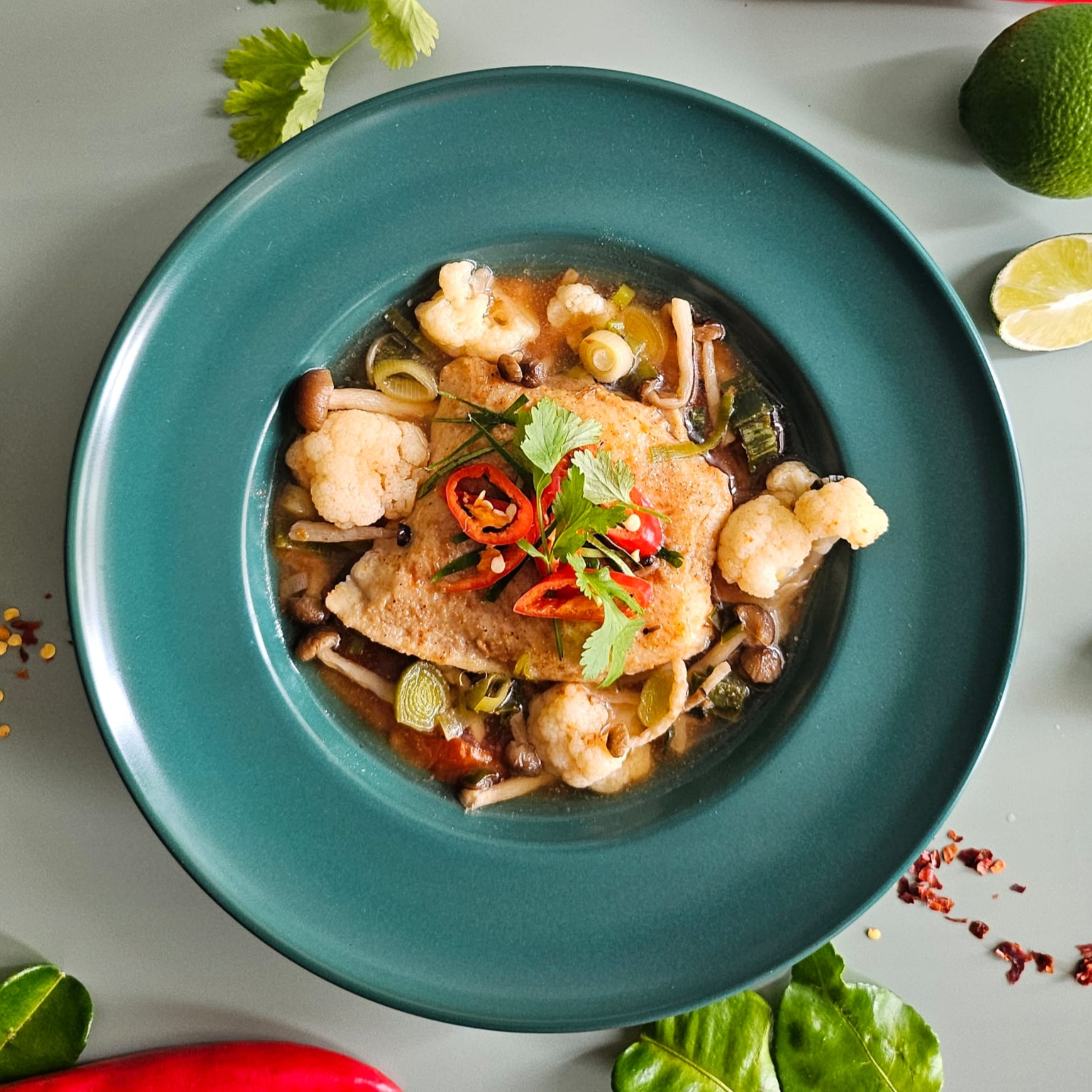 Healthy Meal Delivery | Fish Tom Yum Soup – Reculture